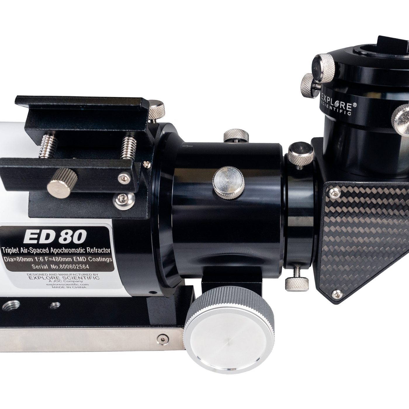 Explore Scientific ED80 Essential Series Air-Spaced Triplet Refractor