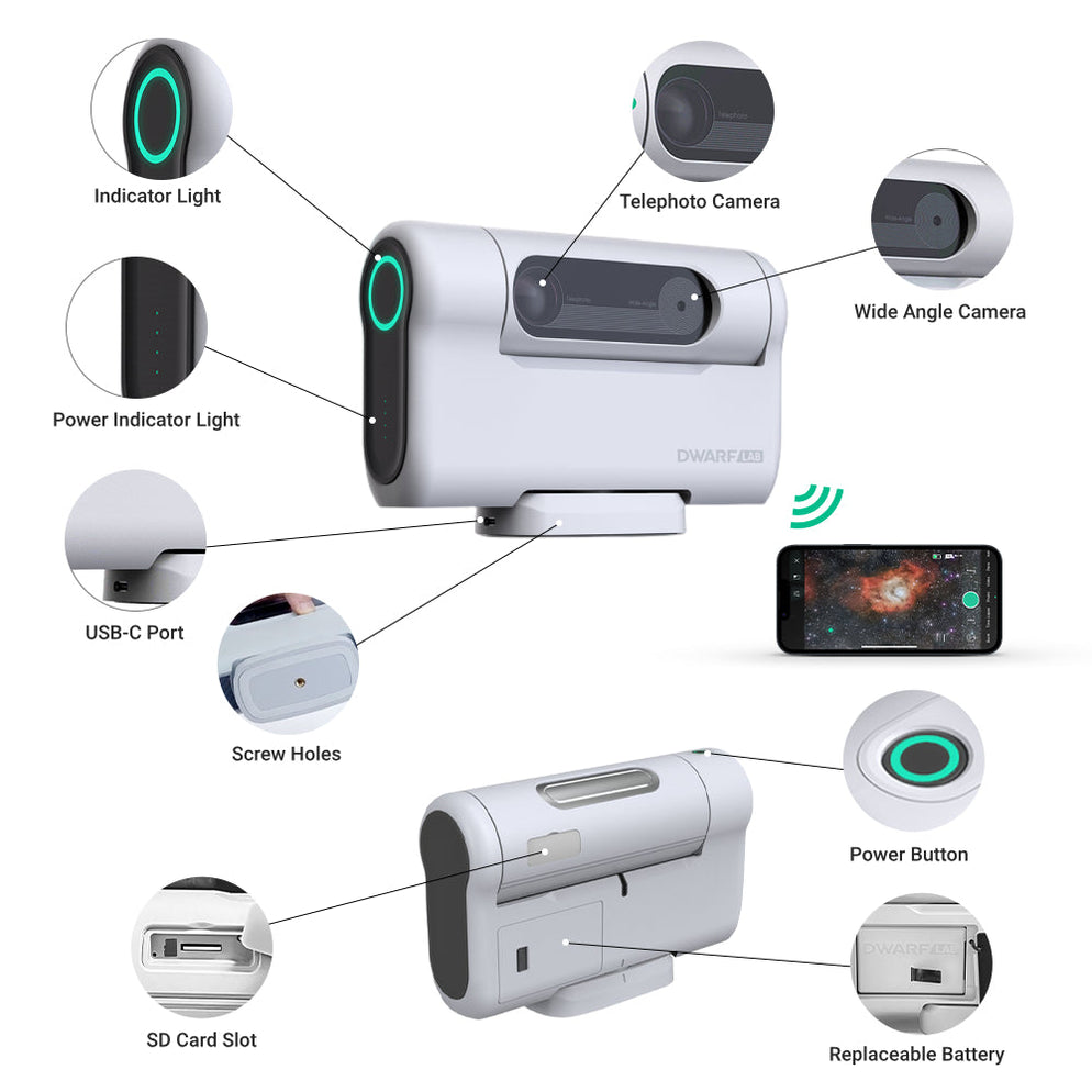 DWARF II Solar Elite - Smart Telescope with Solar Filters — Explore ...