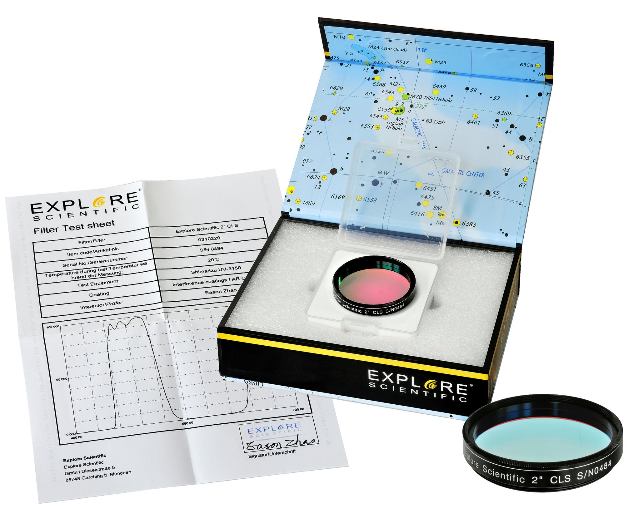 Nebula Filter CLS 2.0-inch — Explore Scientific