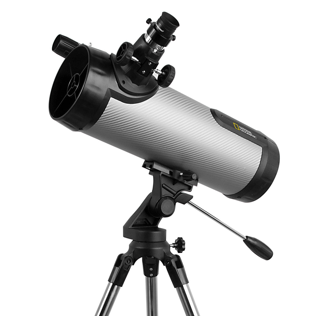 Reflecting Telescope Newtonian Reflecting Telescope Stock Photo