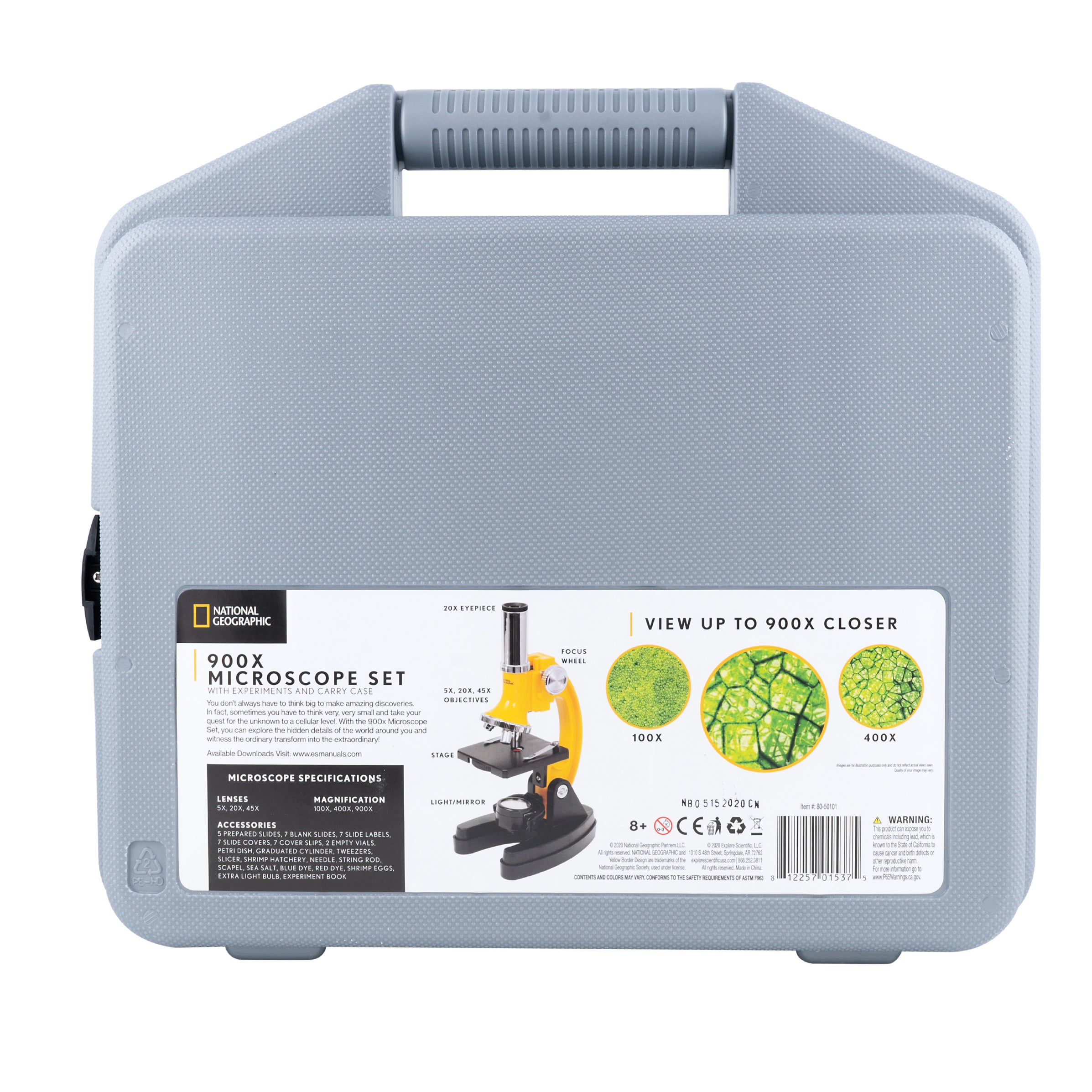 National Geographic 900x Microscope with Hard Case — Explore Scientific